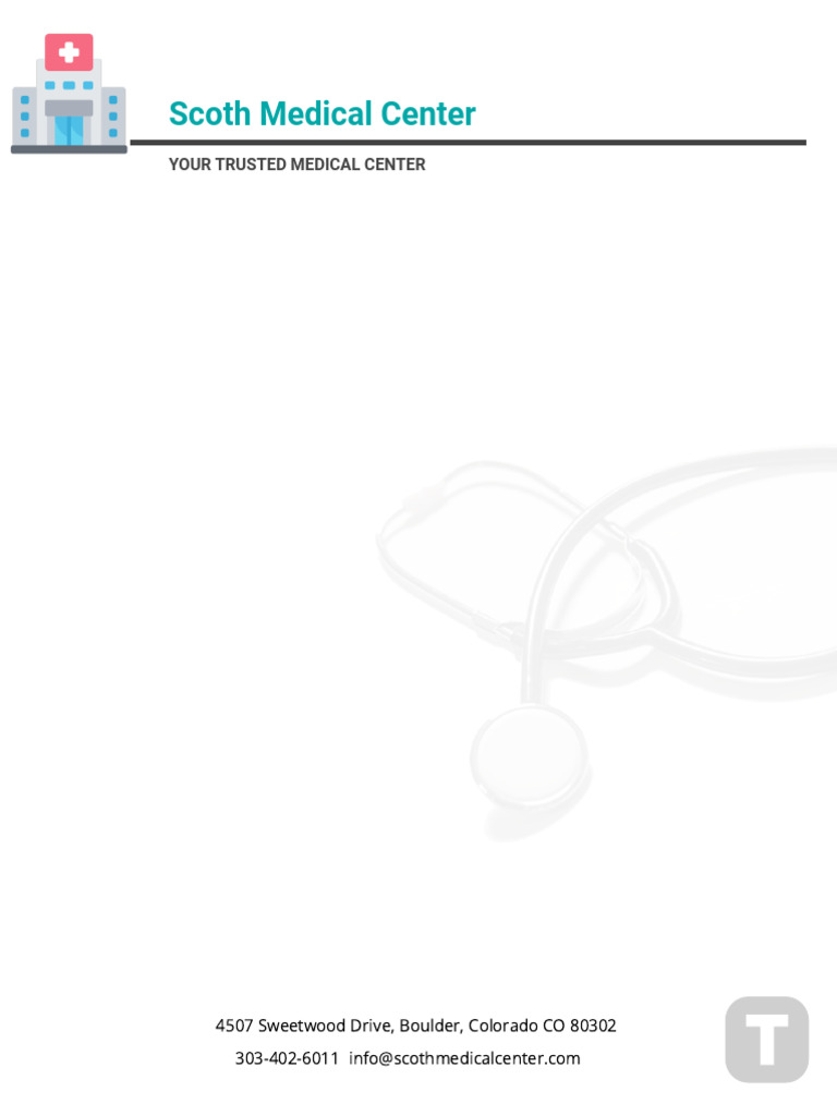 Sample Hospital Letterhead Template | PDF