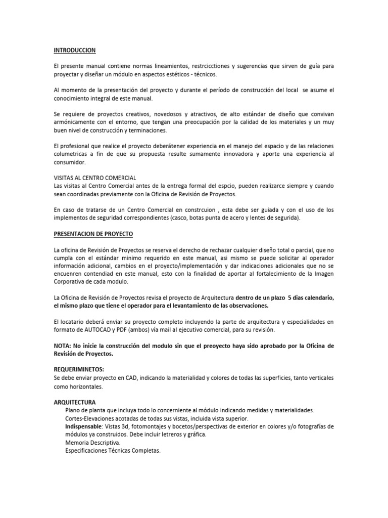 02B Manual de Estandares Modulos Con Techo | PDF | Encendiendo | Diseño