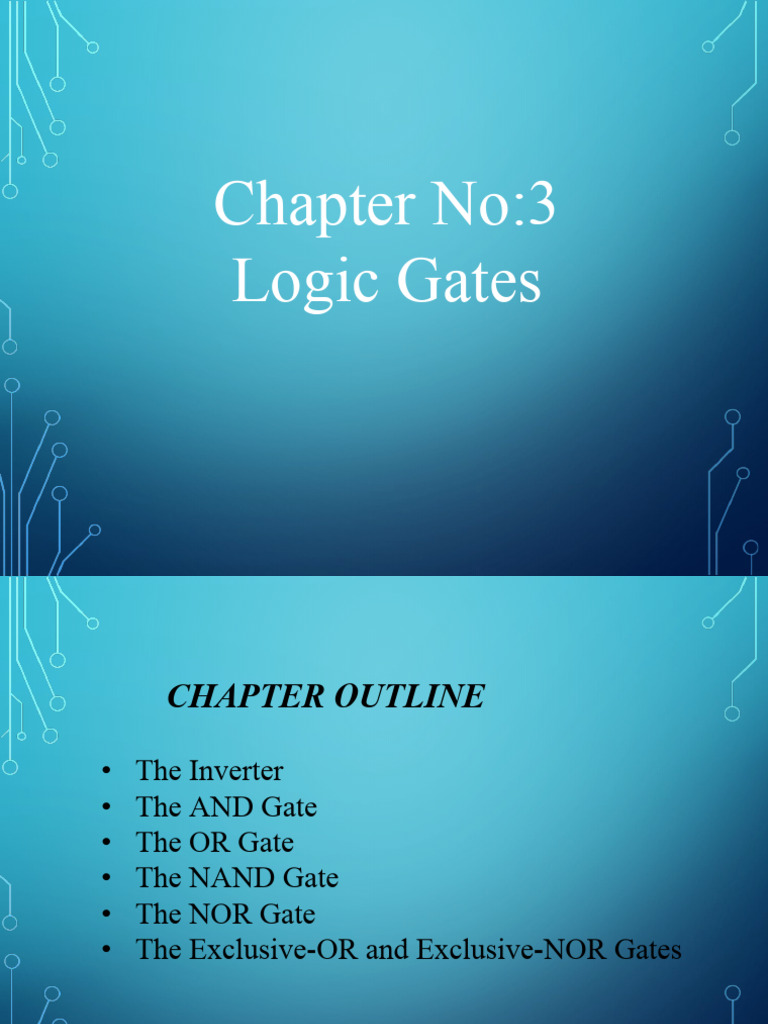 Understanding Logic Gates and Operations | PDF