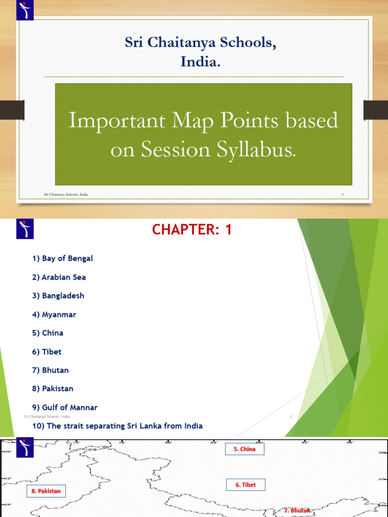 Session Wise Map Pointing Part - I | PDF | Earth Sciences ...