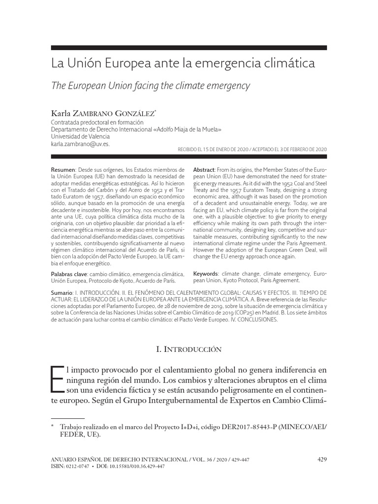 Emergencia Climatica Taller 14 Meteo | PDF | Grupo Intergubernamental ...