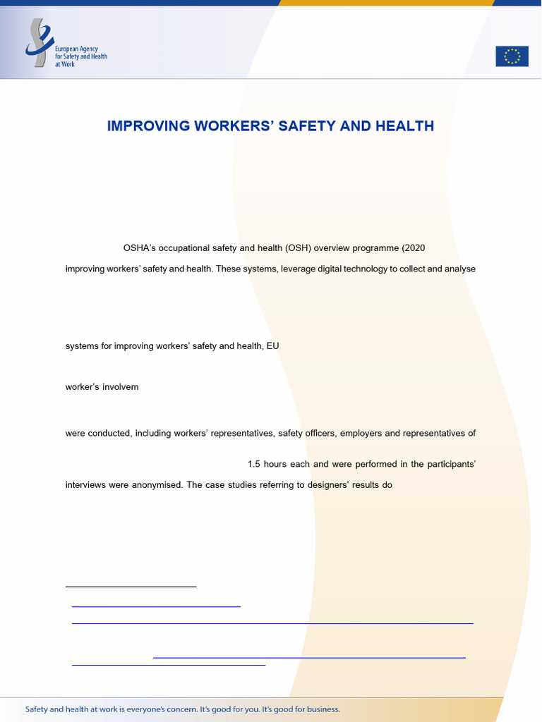 OSH-smart-control - Case Study | PDF | Occupational Safety And Health ...