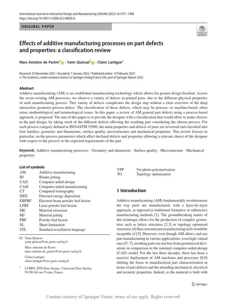 Effects_of_additive_manufacturing_processes_on_par | PDF | Sintering | Fracture