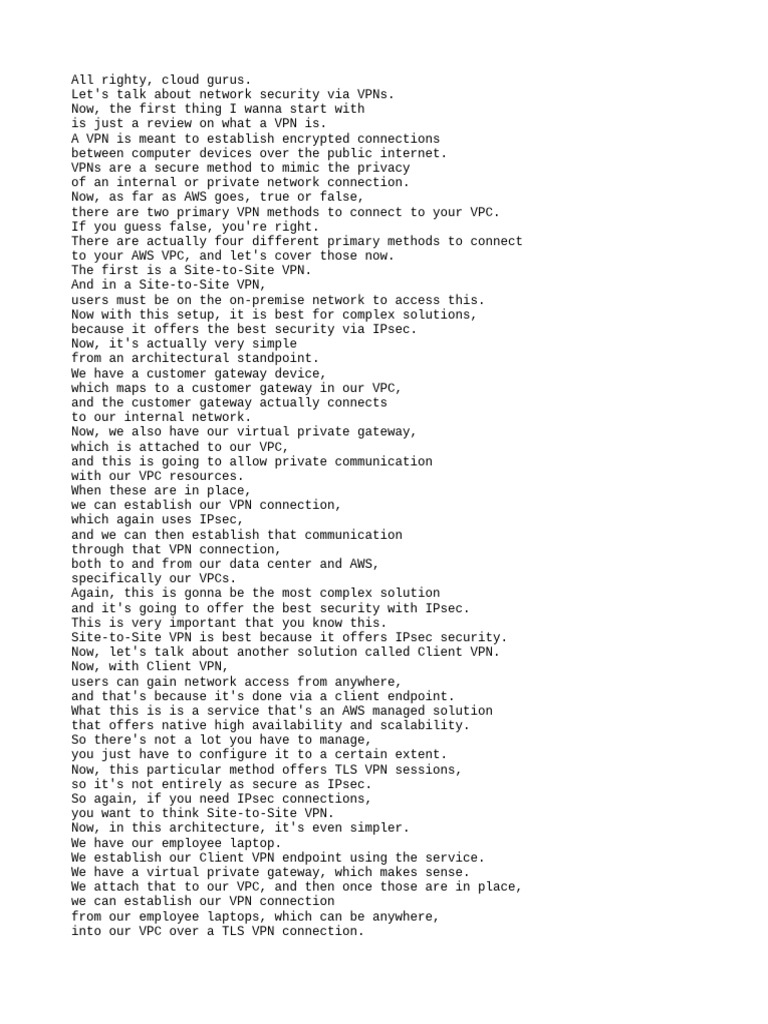 Network Security Via VPNs | PDF | Virtual Private Network | Computer Network