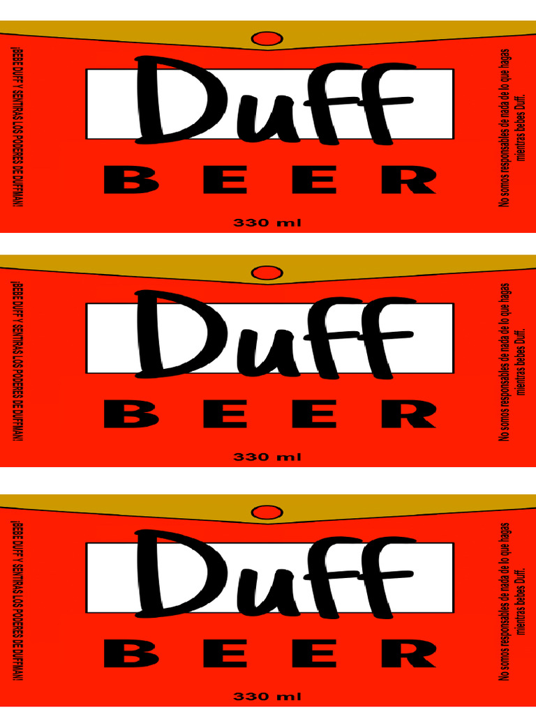 Duff Label 3 | PDF