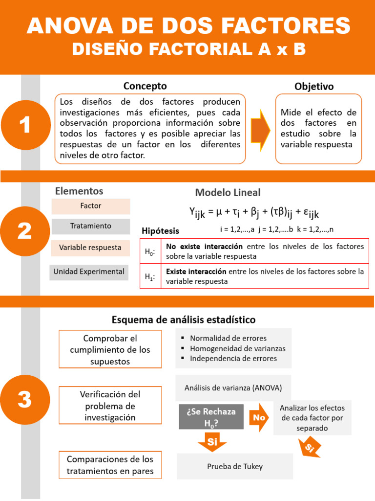 09-Infografía de ANOVA de Dos Factores | PDF