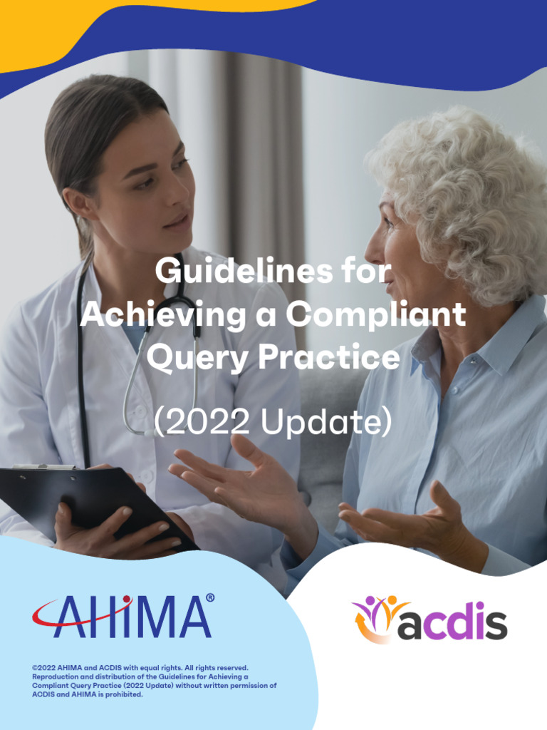 ACDIS Practice Brief 2022 | PDF | Medical Diagnosis | Health Care