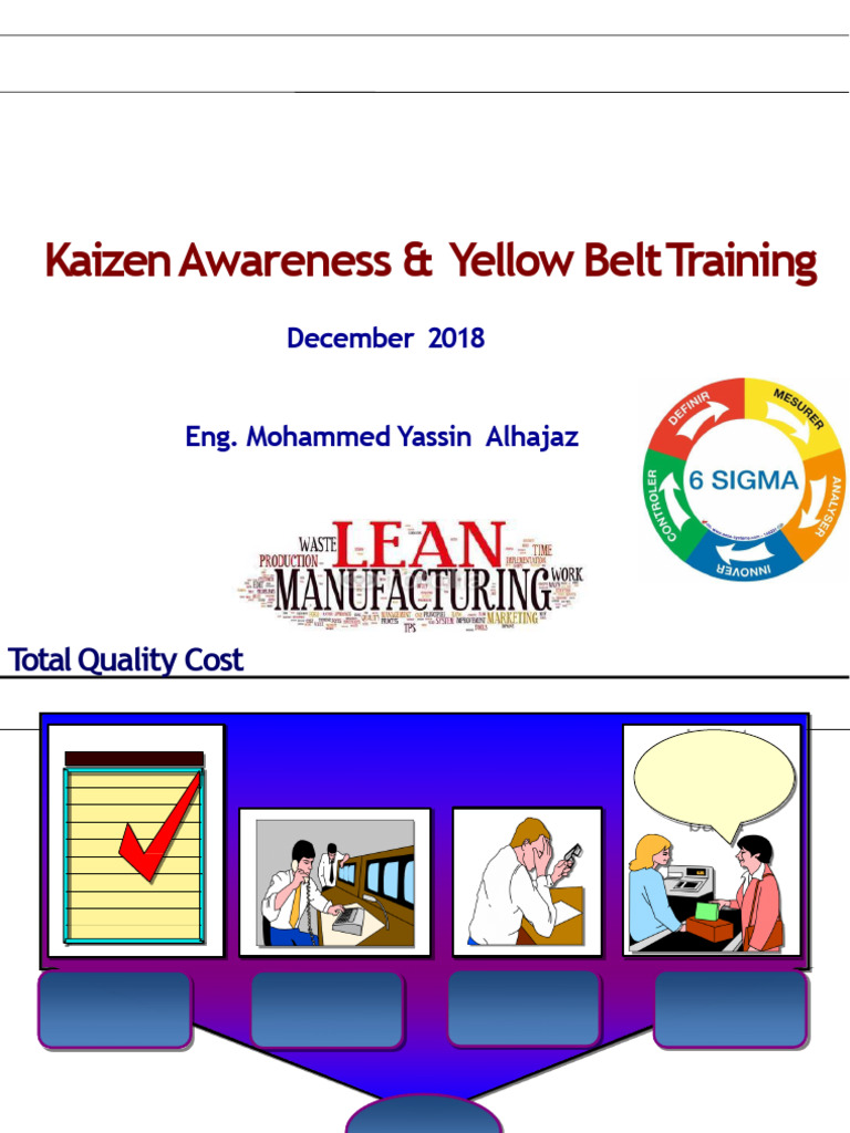 Kaizen Awareness & Yellow Belt Training-Final | PDF | Lean ...