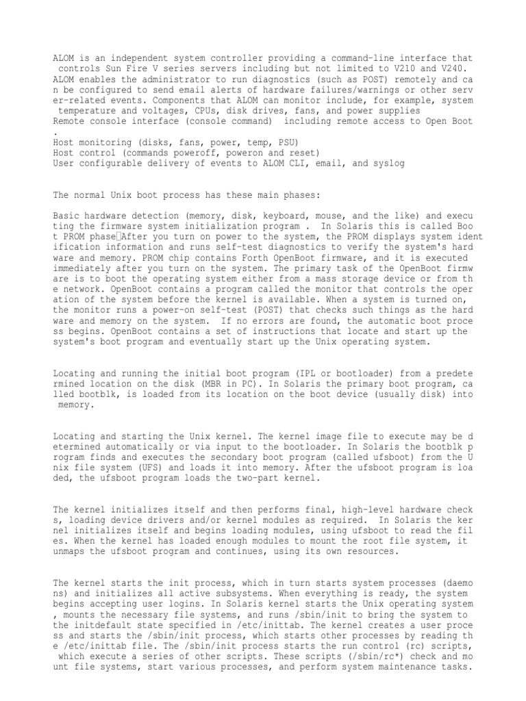 Alom | PDF | Booting | Kernel (Operating System)