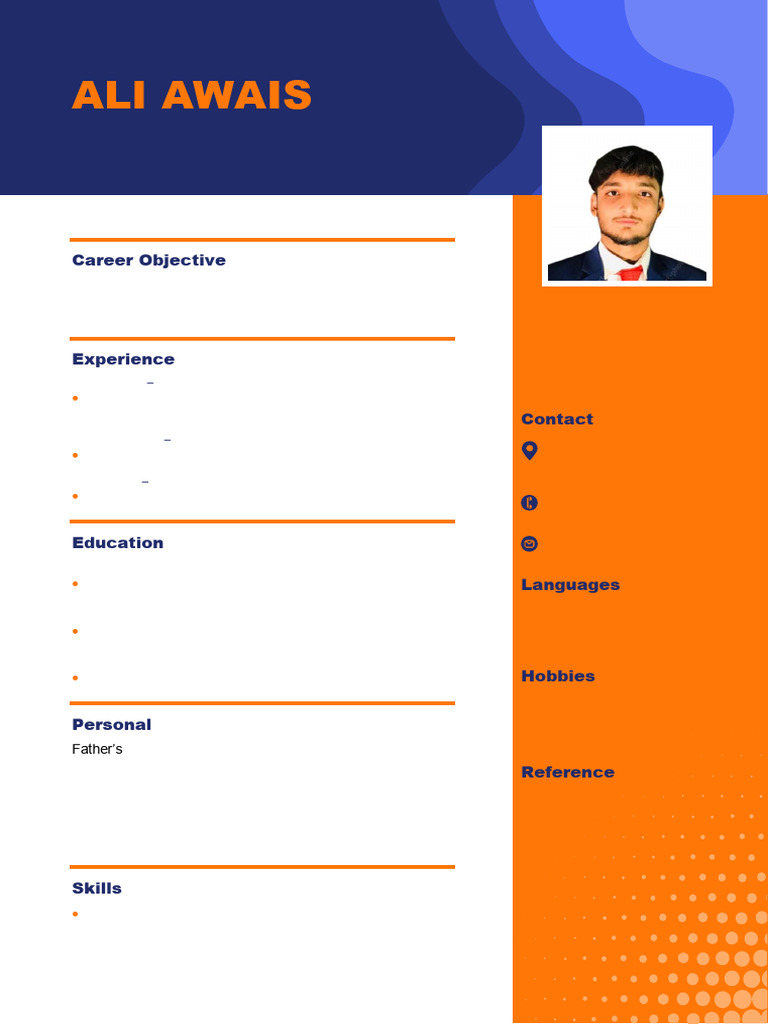 Ali Awais CV-1 | PDF