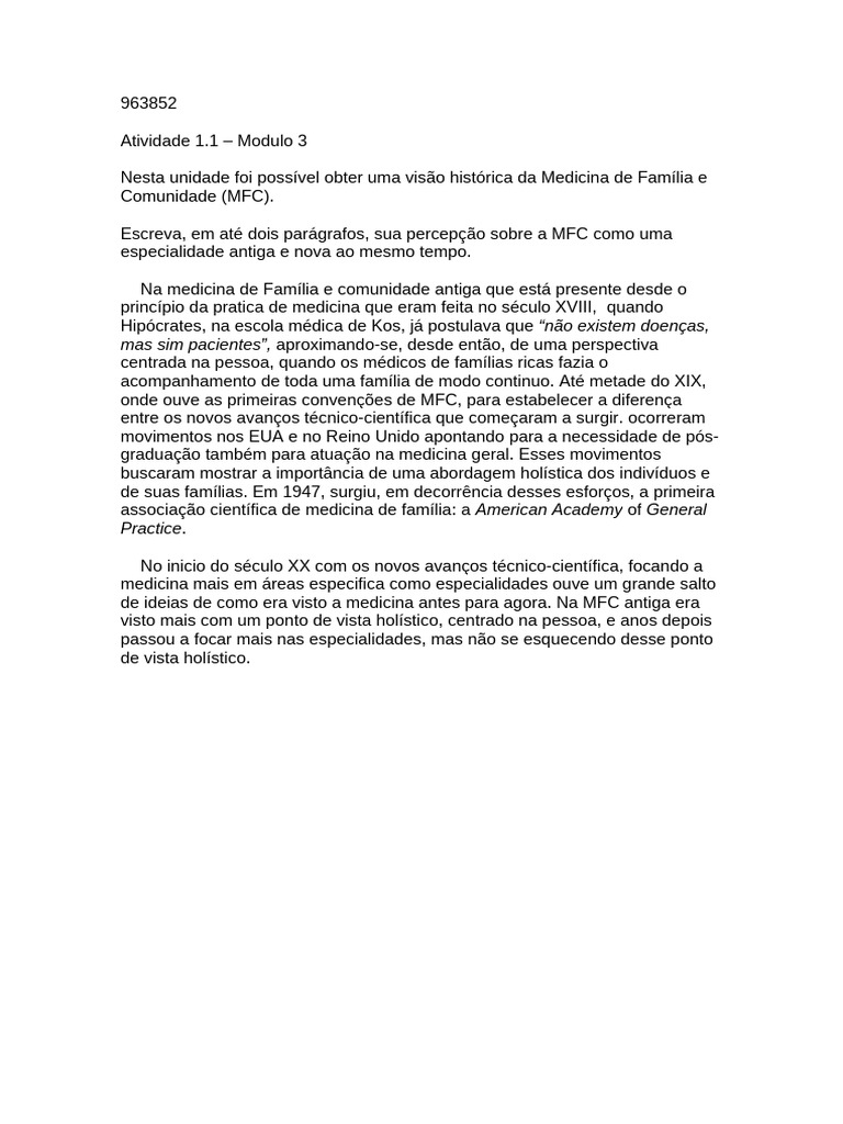 Atividade 1 m3 | PDF