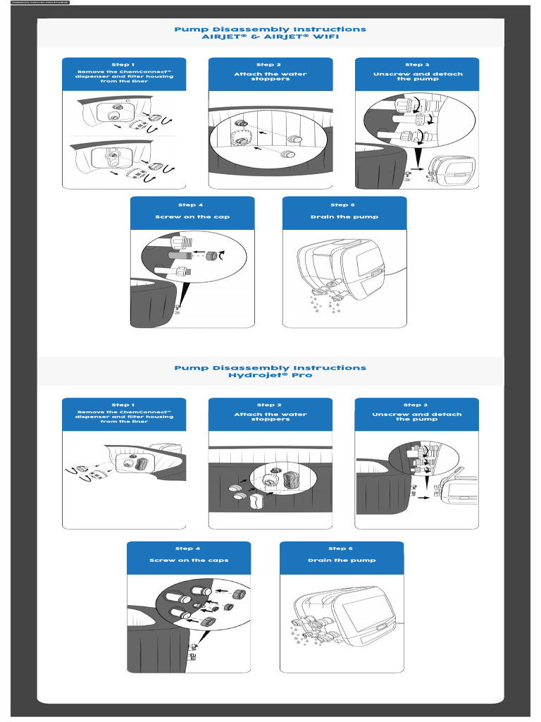 How To Remove My Spa Pump | PDF