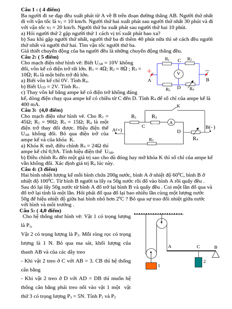 De Thi Chon HSG | PDF