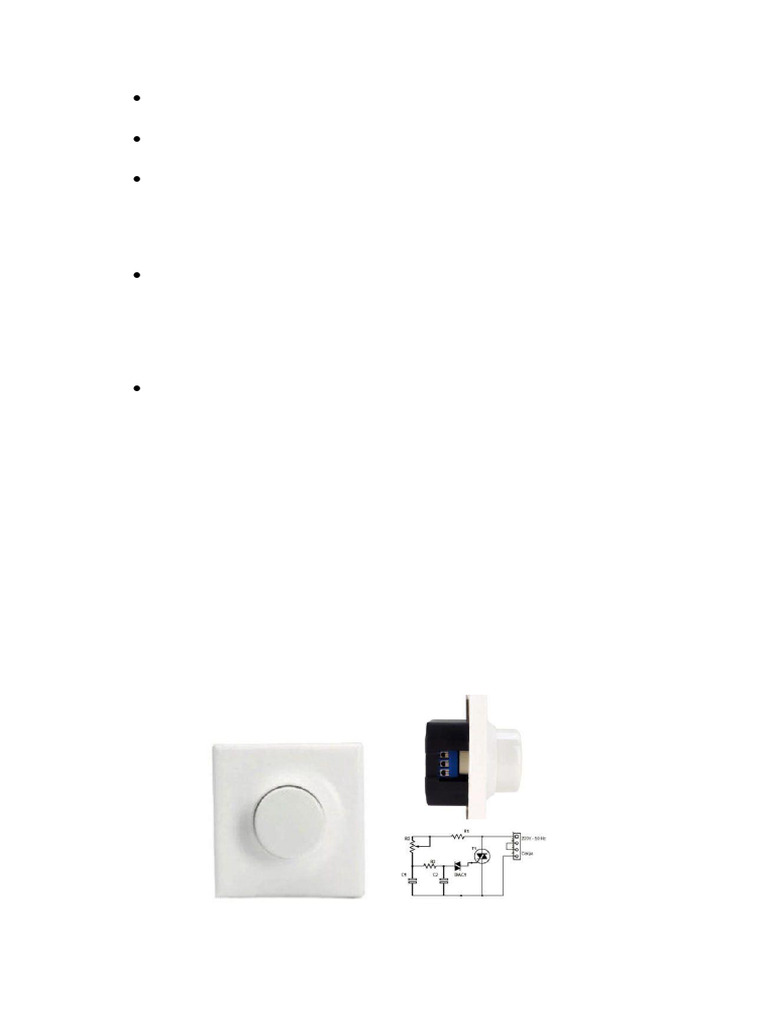 Funcionamiento y Práctica de Dimmer | PDF | Resistencia Eléctrica y ...