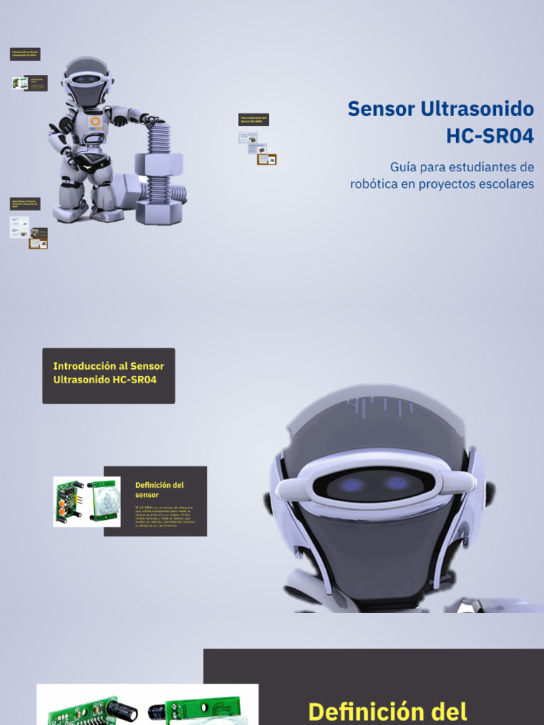 Sensor Ultrasonido HC-SR04 | PDF