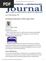 Plenum Box Sizing Calculation For AHU | PDF | Duct (Flow) | Heat Exchanger