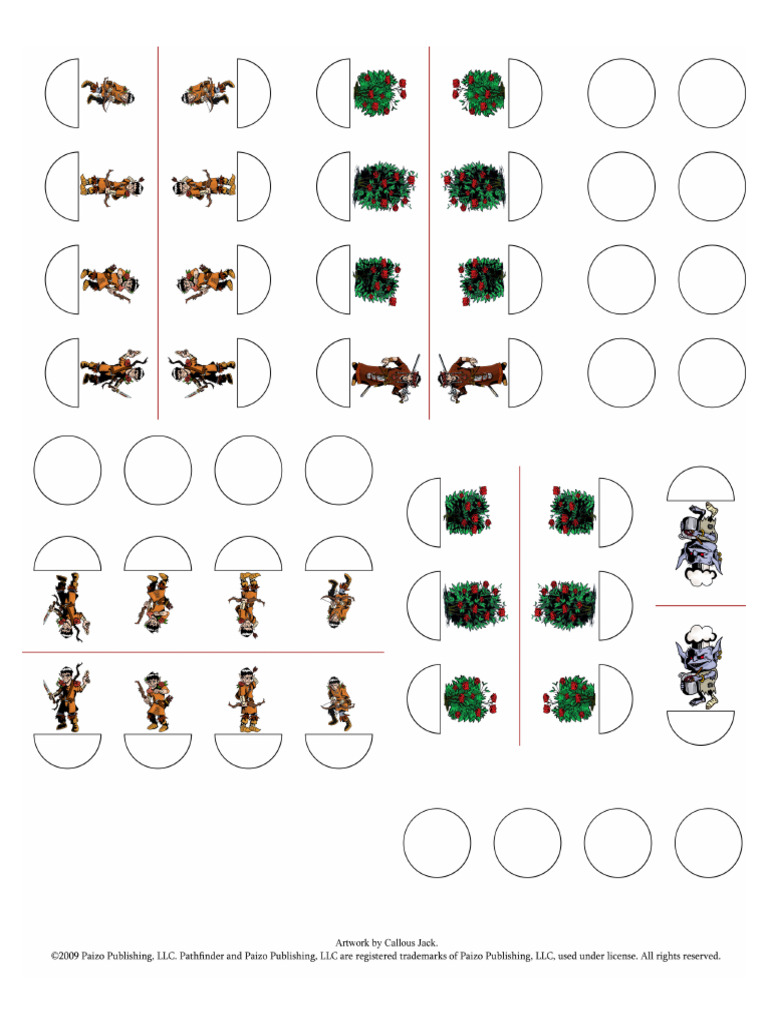 Pathfinder Paper Minis - W1 Conquest of Bloodsworn Vale | PDF