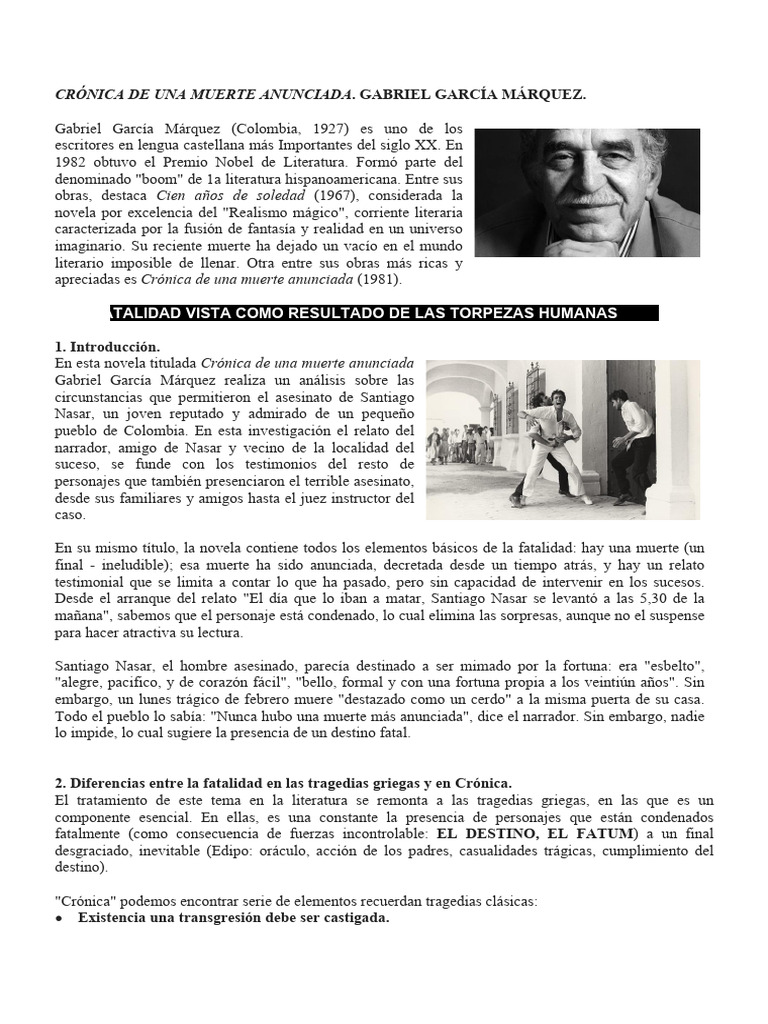 Documento PDF | PDF | Fantasía | Gabriel García Márquez