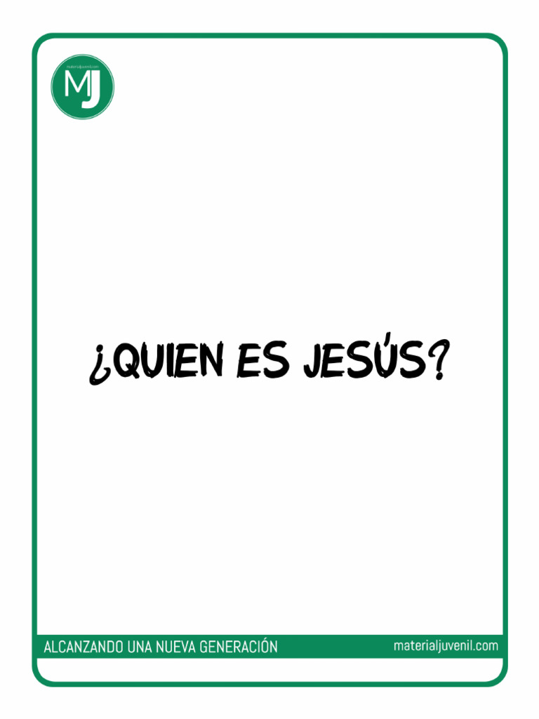 QEJ Completo | PDF | Cristo (título) | Jesús
