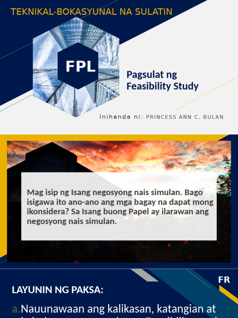 Pagsulat ng Feasibility Study | PDF