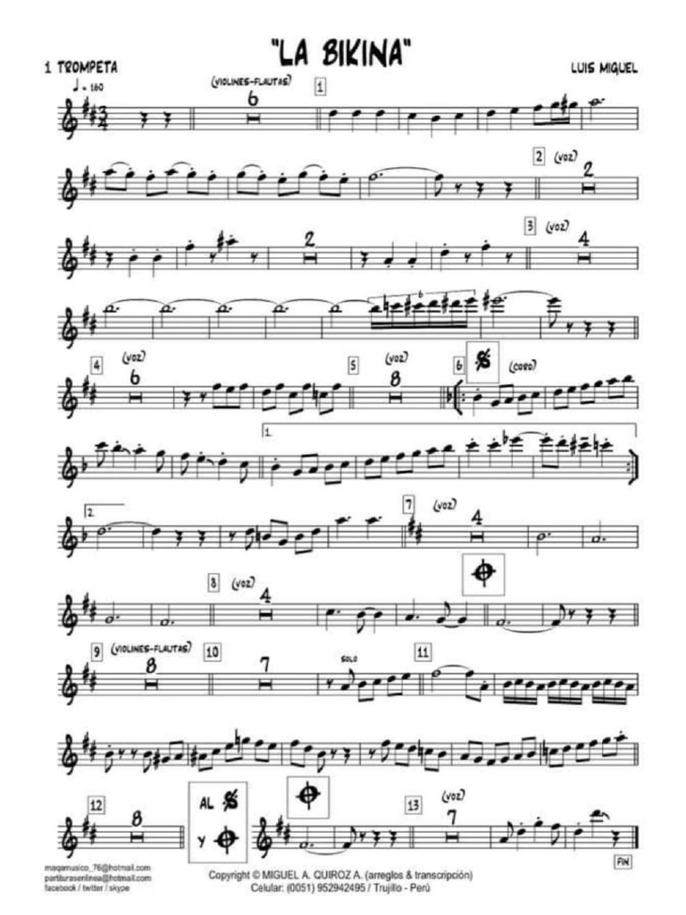 La Bikina Luis Miguel TRP 1 | PDF