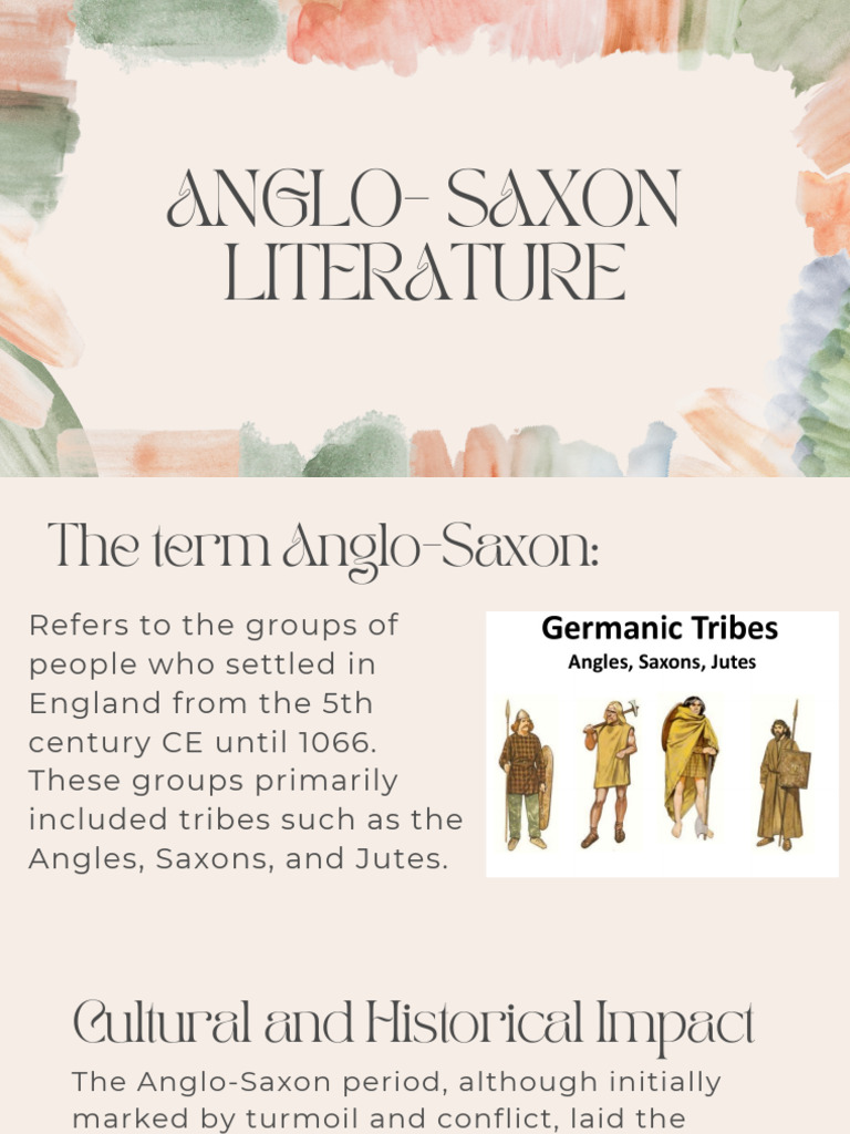 Anglo Saxon | PDF