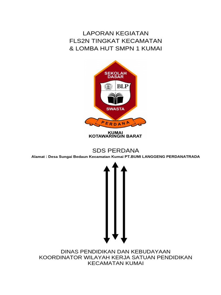Laporan FLS2N & Lomba HUT SMPN 1 Kumai | PDF
