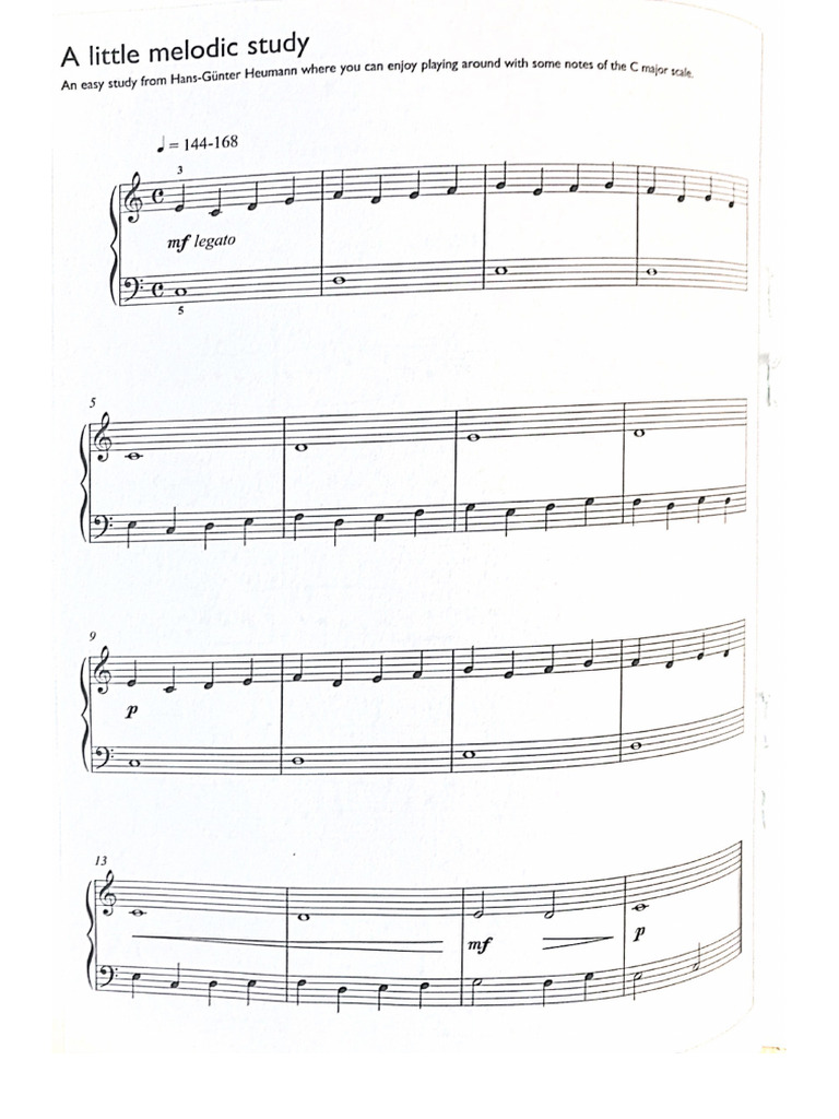 Melodic Study | PDF