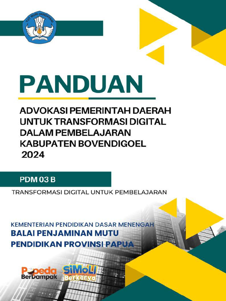 Panduan Advokasi Pemerintah Daerah Untuk Transformasi Digital Dalam Pembelajaran | PDF