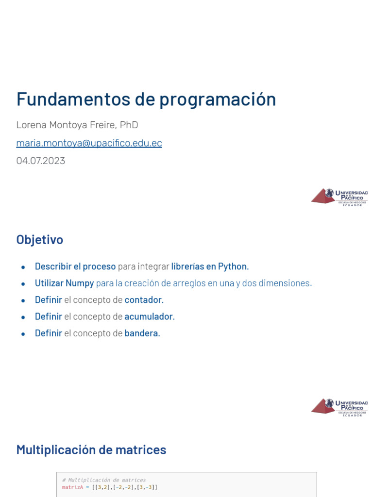 FP Clase9 | PDF | Informática | Programación de computadoras