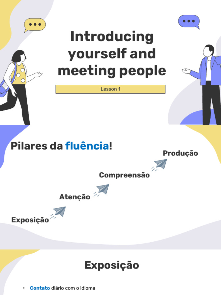Lesson 1 (Introducing Yourself and Meeting People) | PDF | Linguística ... Lesson 1 (Introducing Yourself and Meeting People) | PDF | Linguística ...