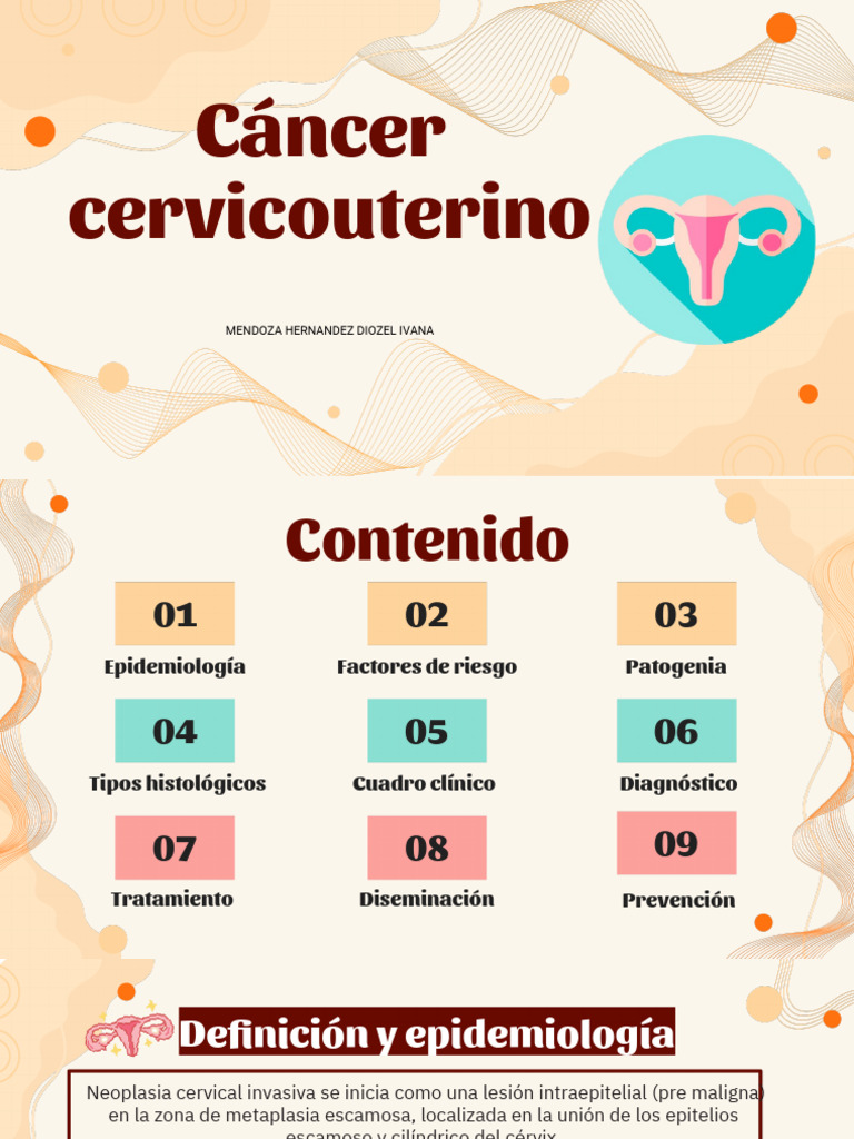 Cáncer cervicouterino.pdf | PDF | Cáncer | Ciencias de la Salud