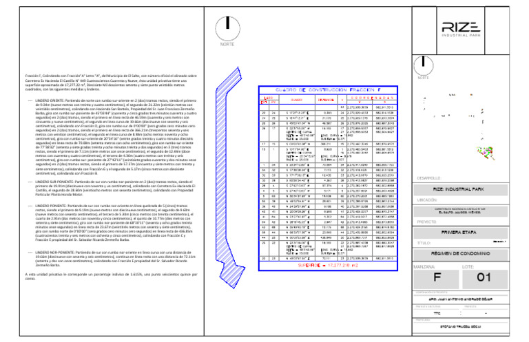 Subdivisión Fracción F - RIZE | PDF