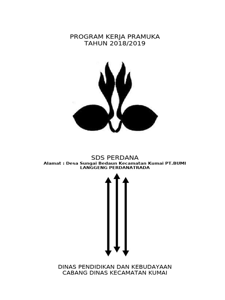 pROGRAM kERJA Pramuka SDS Perdana 18-19 | PDF