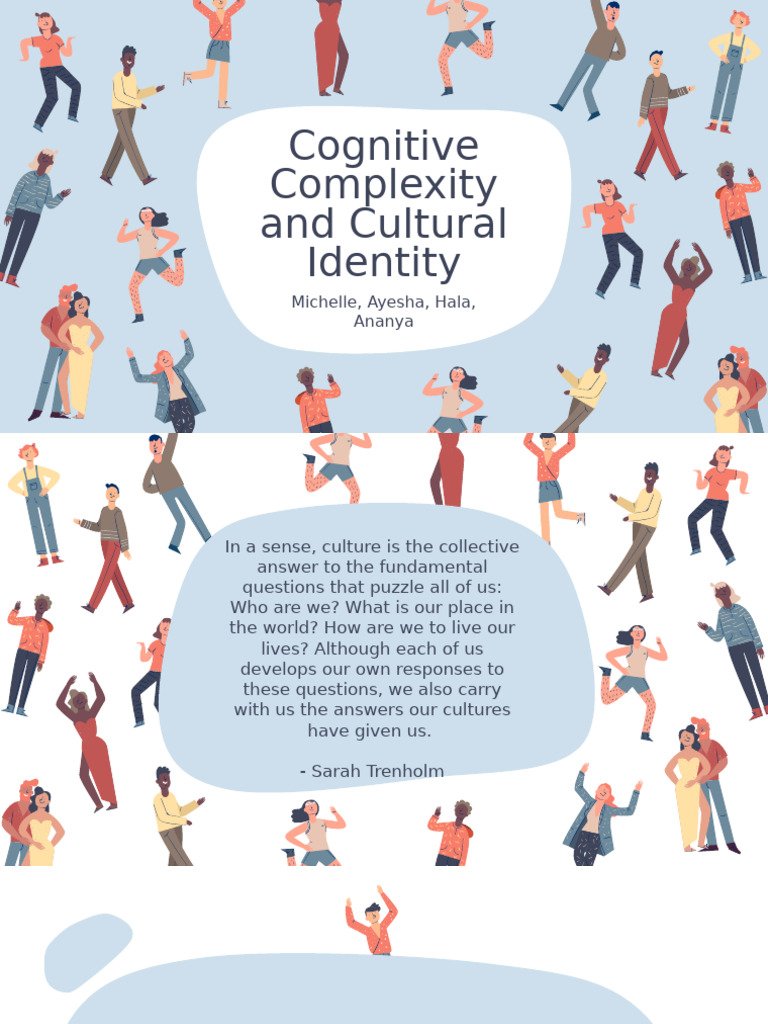 Cognitive Complexity and Cultural Identity | PDF | Social Psychology ...