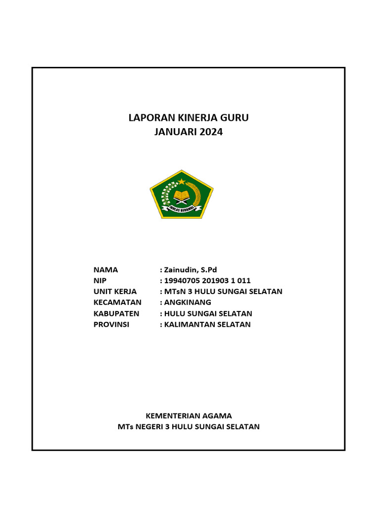 Cover LKH Januari 2024 | PDF