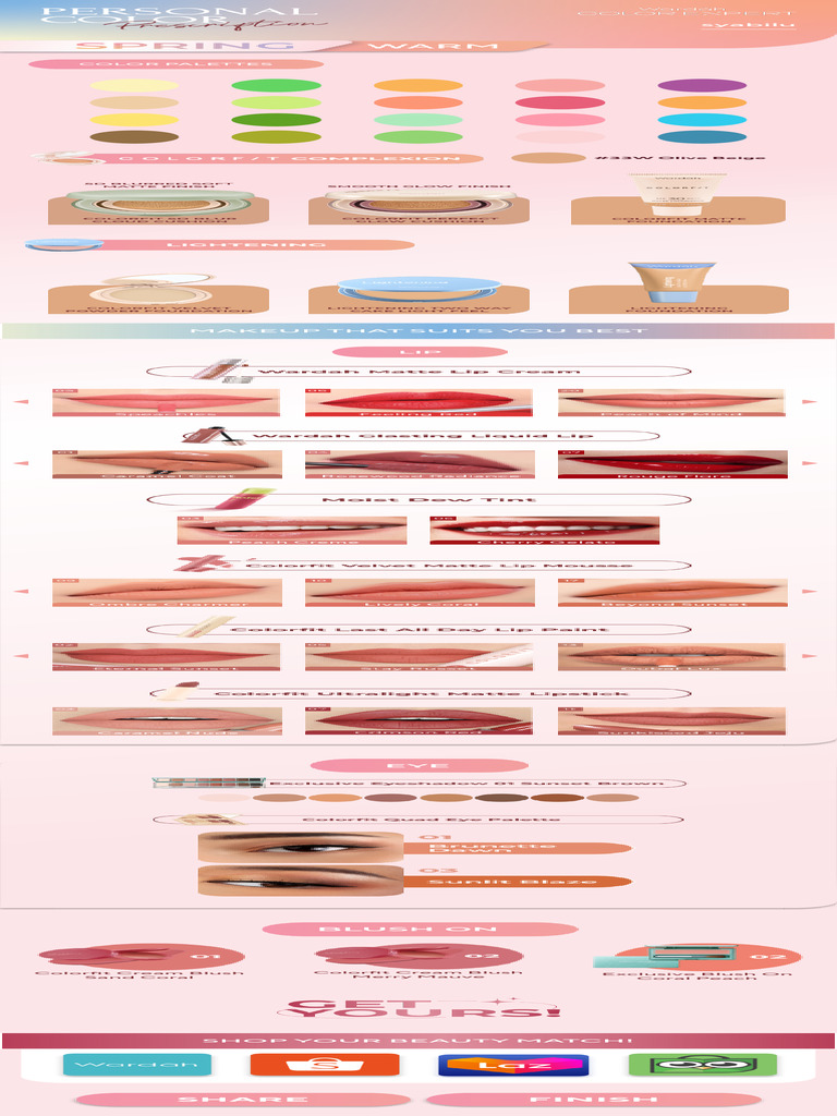 Auliyah Wardah Personal Color | PDF