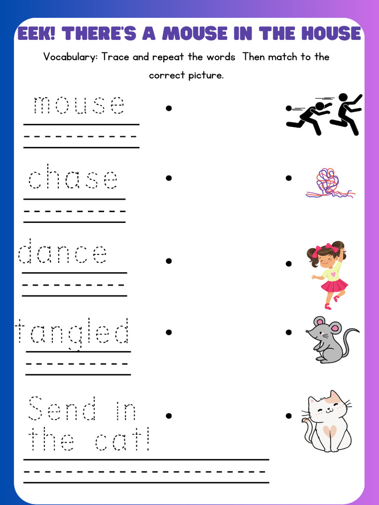 Eek! There's A Mouse in The House! | PDF