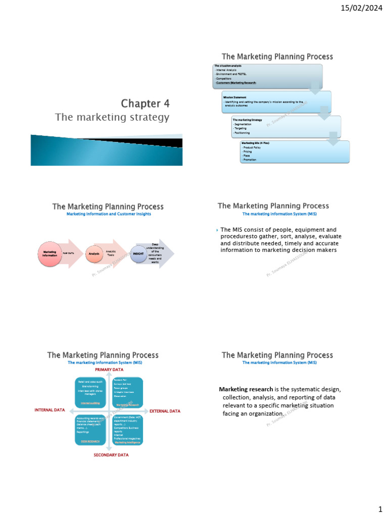 Marketing Strategy and Research Insights | PDF | Market Segmentation ...