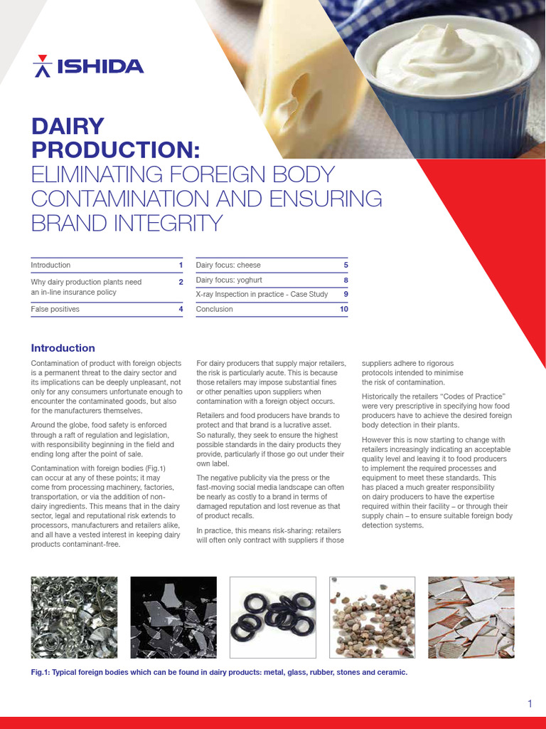 Eliminating Foreign Body Contamination and Ensuring Brand Integrity ...