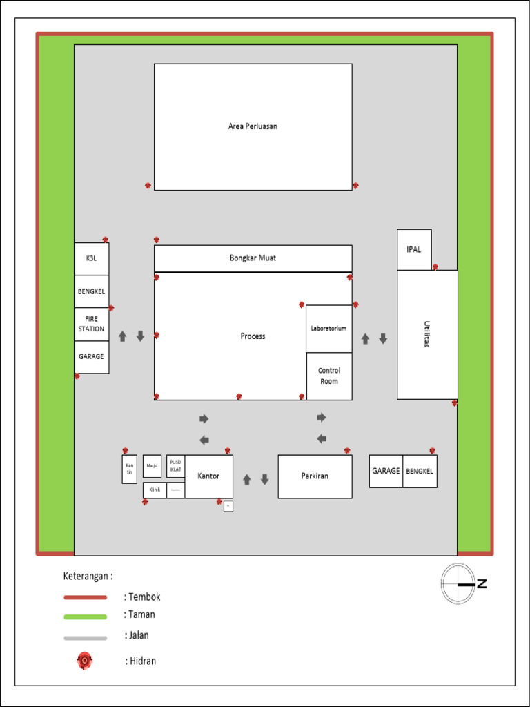 DENAH PABRIK MUEHEHEHEHE | PDF