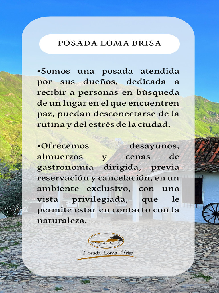 Posada Loma Brisa 2024 | PDF