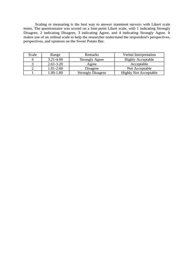 Scaling or Measuring Is The Best Way To Answer Statement Surveys With ...