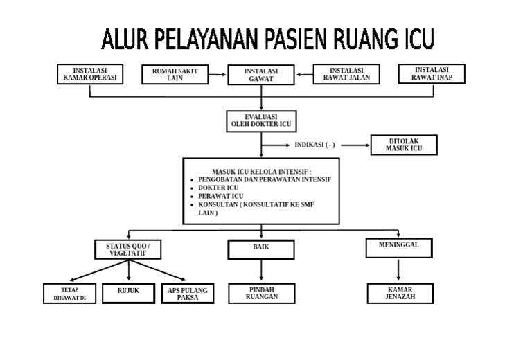 Alur Pasien Icu | PDF