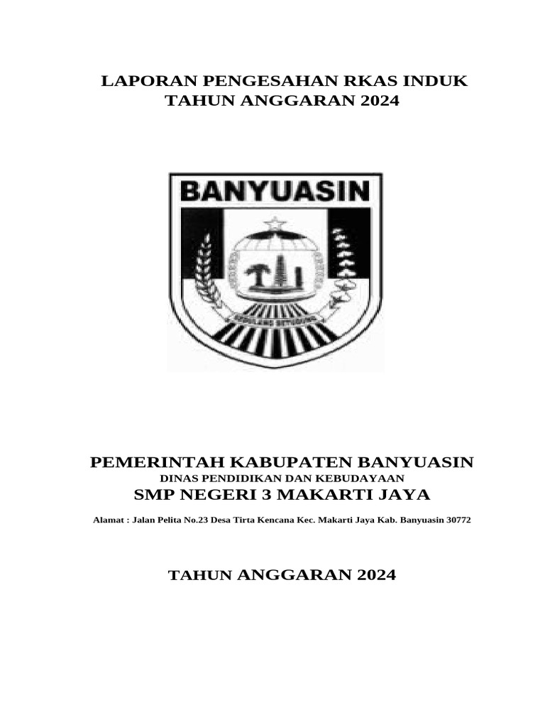 Cover Laporan SPJ | PDF