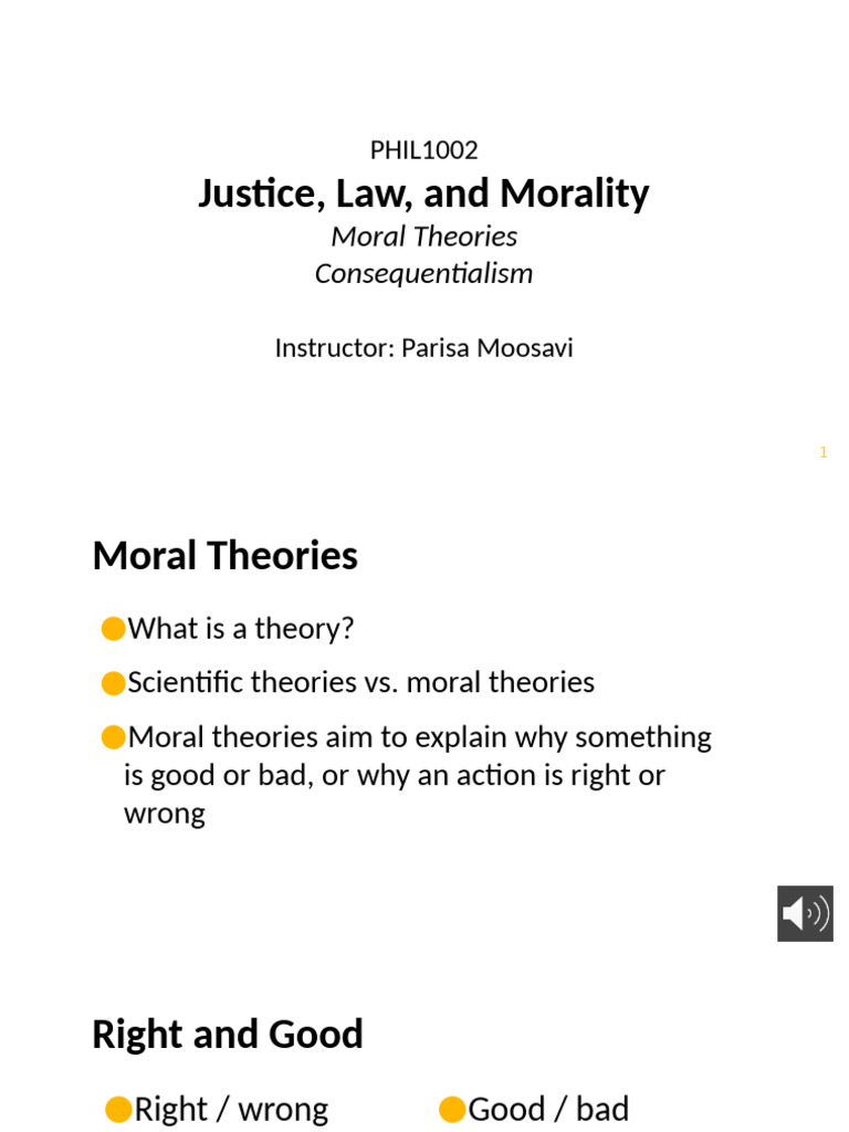 PHIL1002 - Moral Theories, Consequentialism | PDF | Utilitarianism | Hedonism