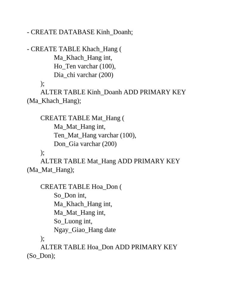 GI I BT 15p SQL | PDF