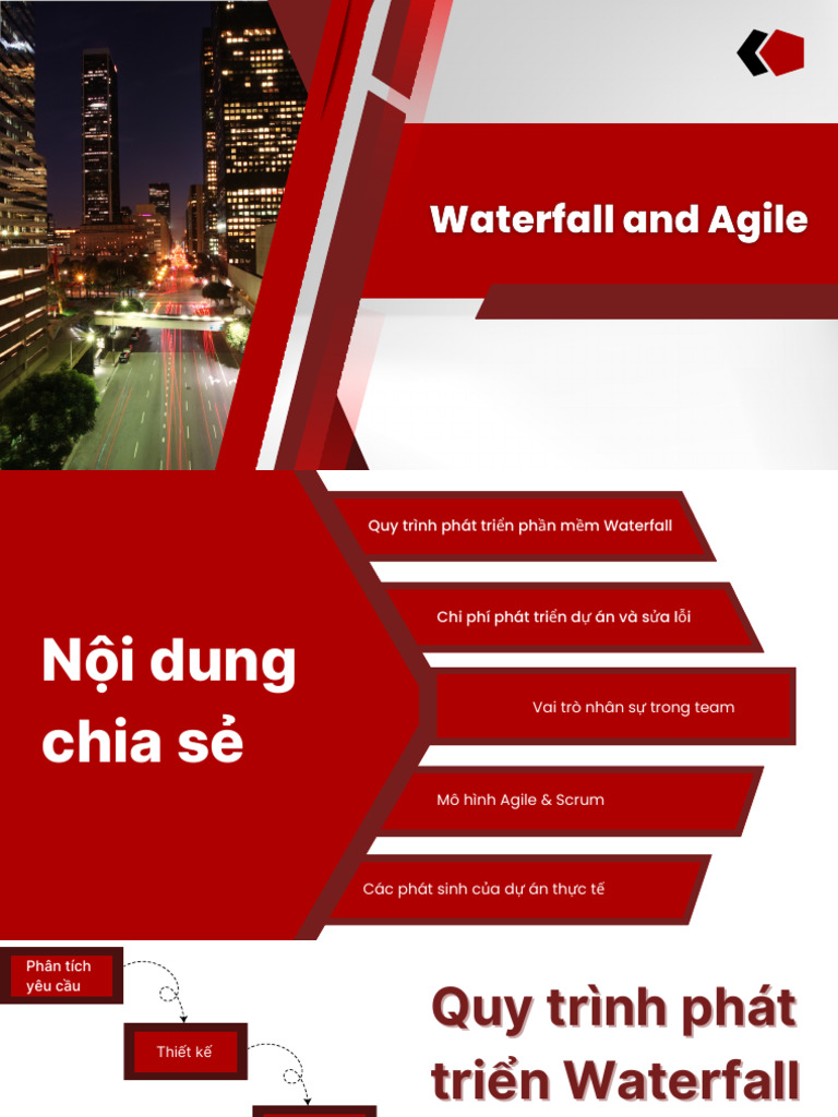 Waterfall Và Agile-Scrum | PDF