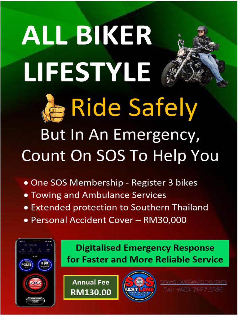 SOS Membership for Bikers: Emergency Aid | PDF