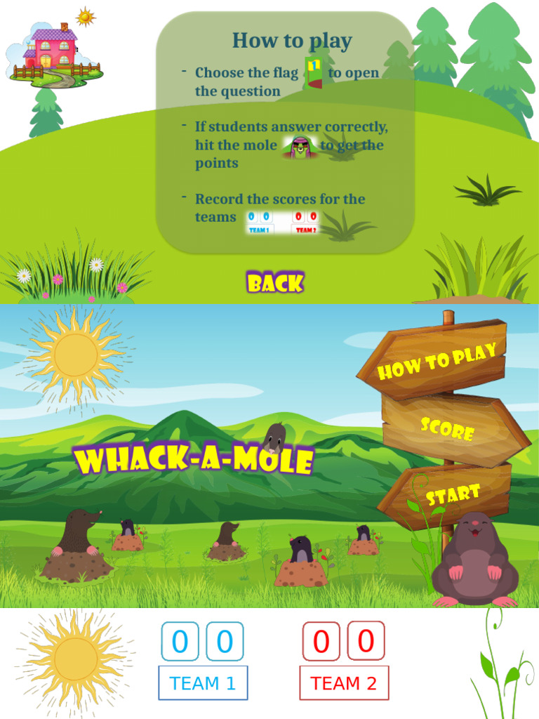 Whack A Mole Game | PDF
